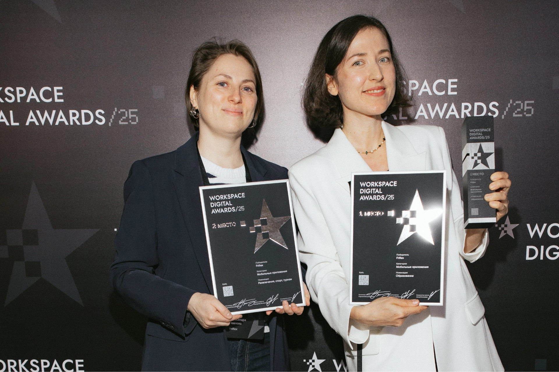 Проект Friflex взял золото и серебро на Workspace Digital Awards